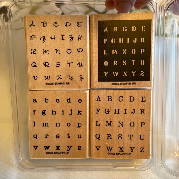 Stampin' Up! | Design | Stampin Up Alphabits | Poshmark
